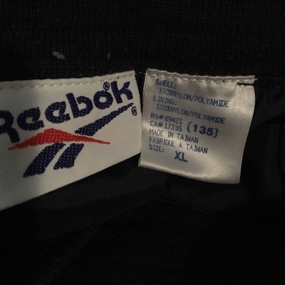 Reebok | Jackets & Coats | Reebok Navy Nylon Pull Over Jacket Size Xl ...